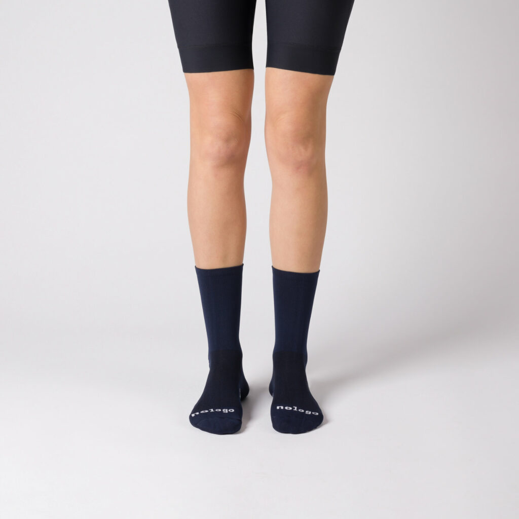 Classic Dark Blue Cycling Socks - nologo