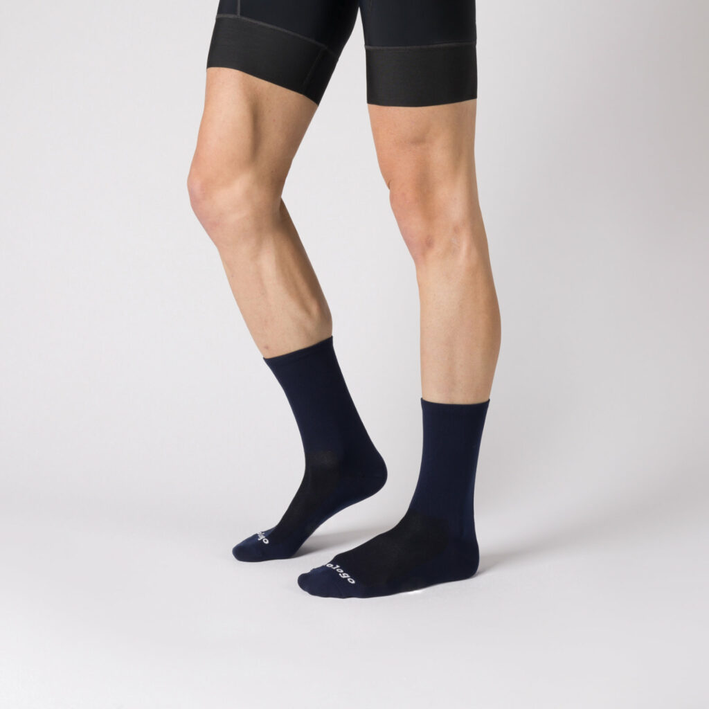 Classic Dark Blue Cycling Socks - nologo
